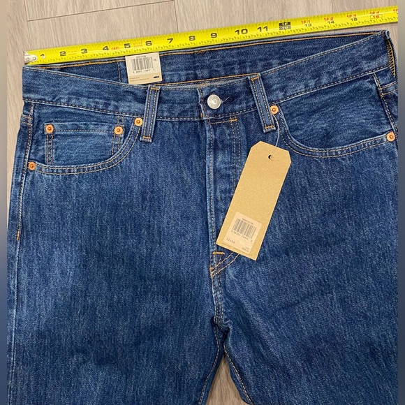 Levi's | Jeans | Levis 5 Original Fit Straight Leg Mens Jeans Button ...